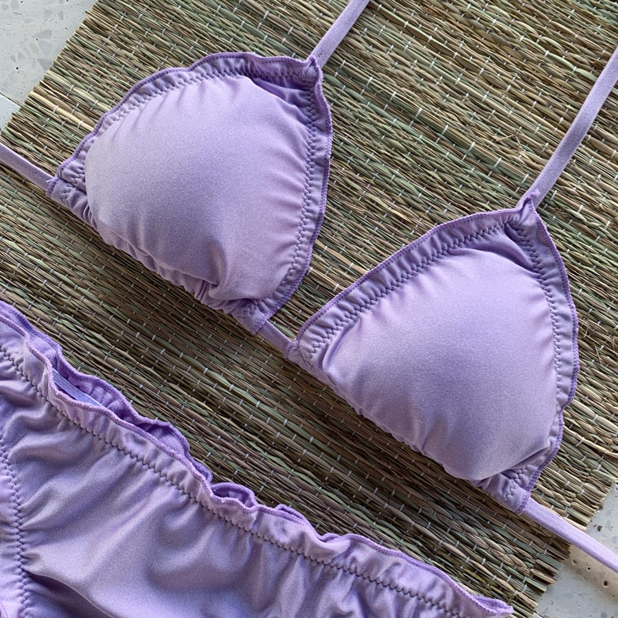 Biquíni Ripple Fechado - Lavanda Dondoca Moda Feminina