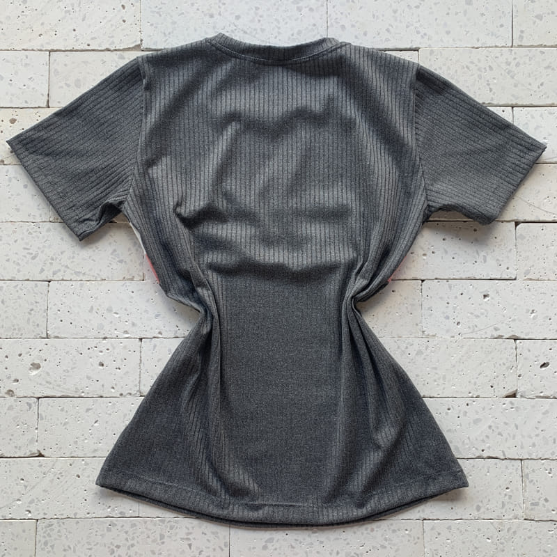 Conjunto Canelado Faixas Mescla Com Rosê Dondoca Moda Feminina